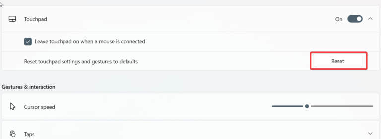 How to Fix Windows 11 Touchpad Not Working - TechYorker